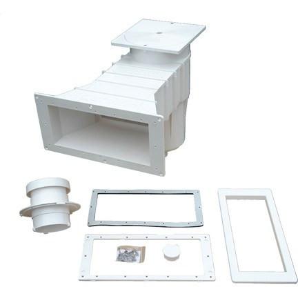 Certikin Skimmer Wide Angle Extension Throat Plumbed — World of Pools