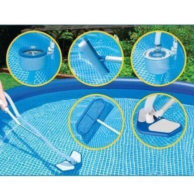 Intex Deluxe Maintenance Kit With Vacuum — World of Pools