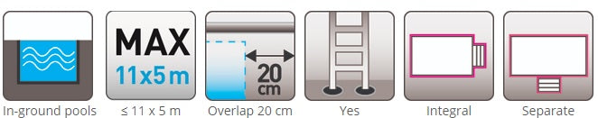 Walu Evolution Manual Overflow & Freeform Swimming Pool Safety Cover ...