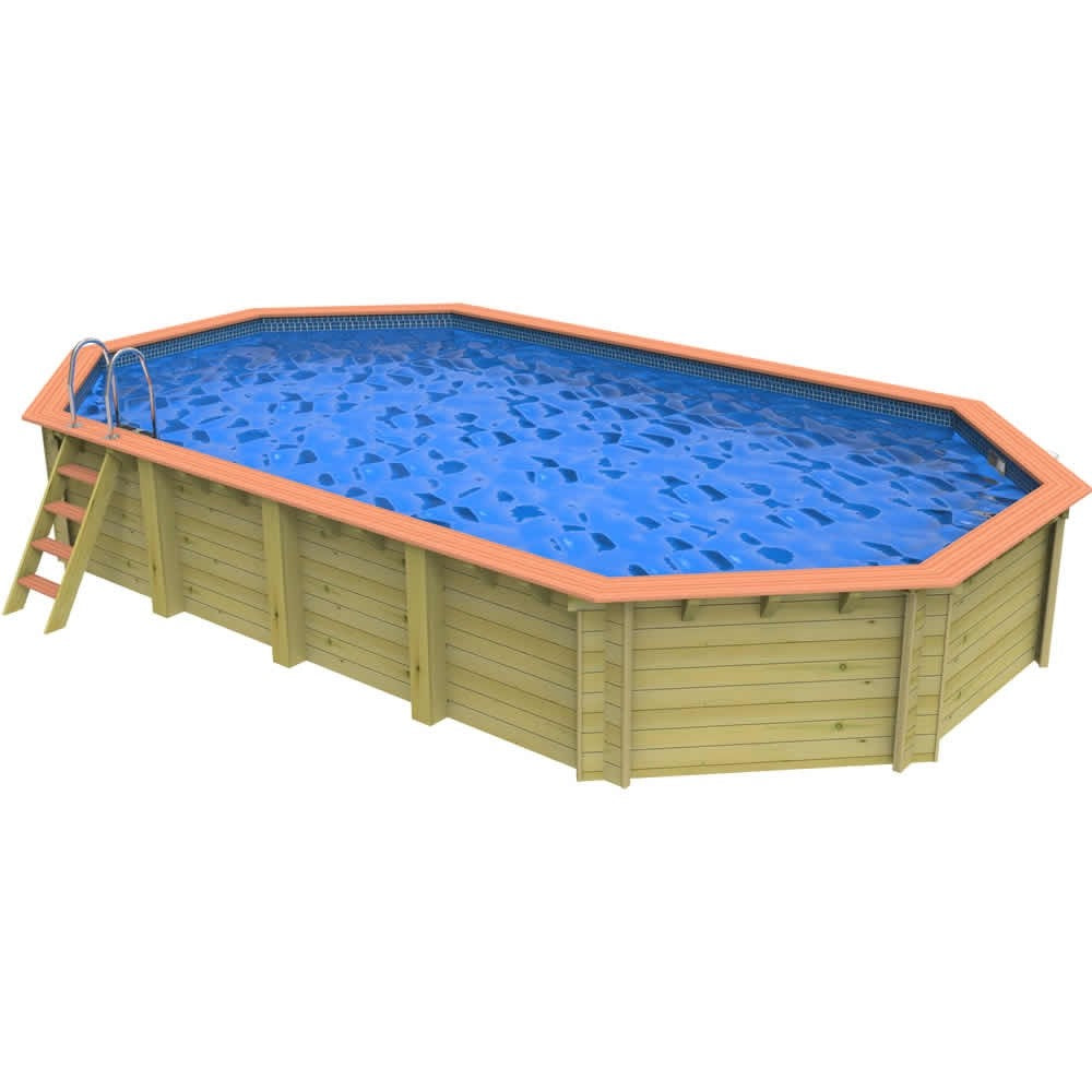 Plastica Wooden Pool 8.2m x 4.6m Westminster | World Of Pools.com ...